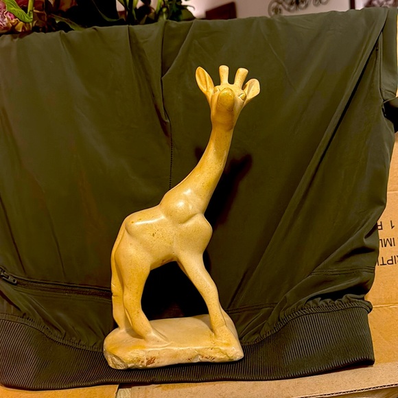 Accents | Stone Giraffe Sculpture No Makers Mark | Poshmark